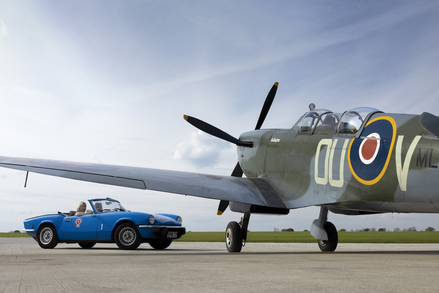 Bespoke Rallies Spitfire Scramble at Sywell Aerodrome - Auto Addicts